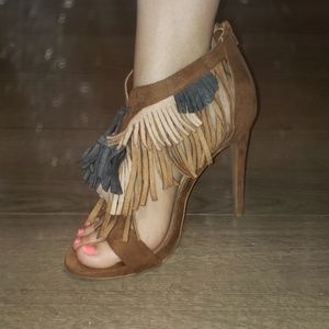 C Label | Shoes | New Fringe High Heels | Poshmark